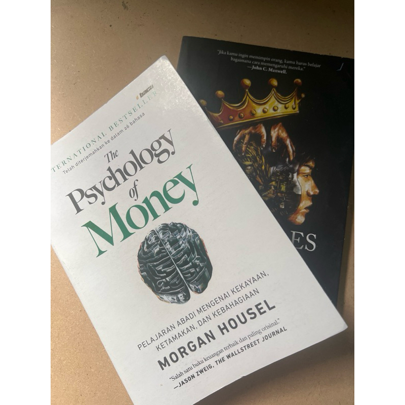 Jual PAKET 2 BUKU PRINCIPLES OF POWER - PSYCHOLOGY MONEY | Shopee Indonesia