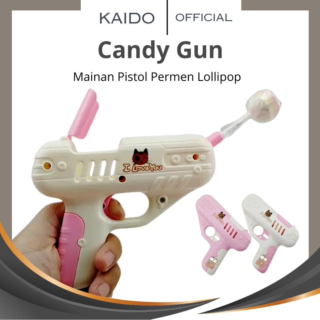 Jual Mainan Pistol Permen Lollipop Candy Gun Tembakan Lolipop Permen ...