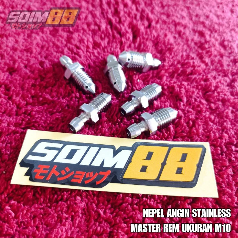 Jual Nepel Angin Master Rem/Kaliper Stainless Thailand Ukuran m10/drat ...