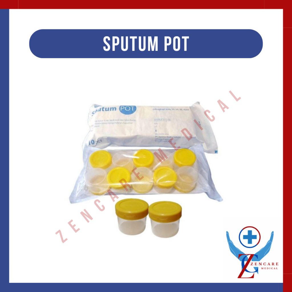Jual Sputum Pot Steril OneMed Isi 10Pcs | Shopee Indonesia