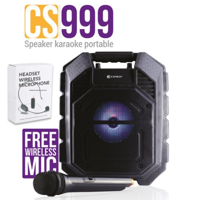 Jual speaker comson cs 999 | Shopee Indonesia