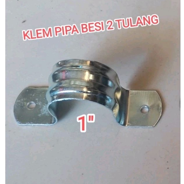 Jual KLEM PIPA BESI 1 INCH | KLEM PIPA BESI PLAT | KLEM PIPA PARALON 1 ...