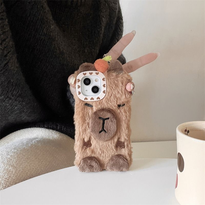 Jual apple iphone capybara kapibara casing hp iphone 11, 12, 13, 14, 15 ...