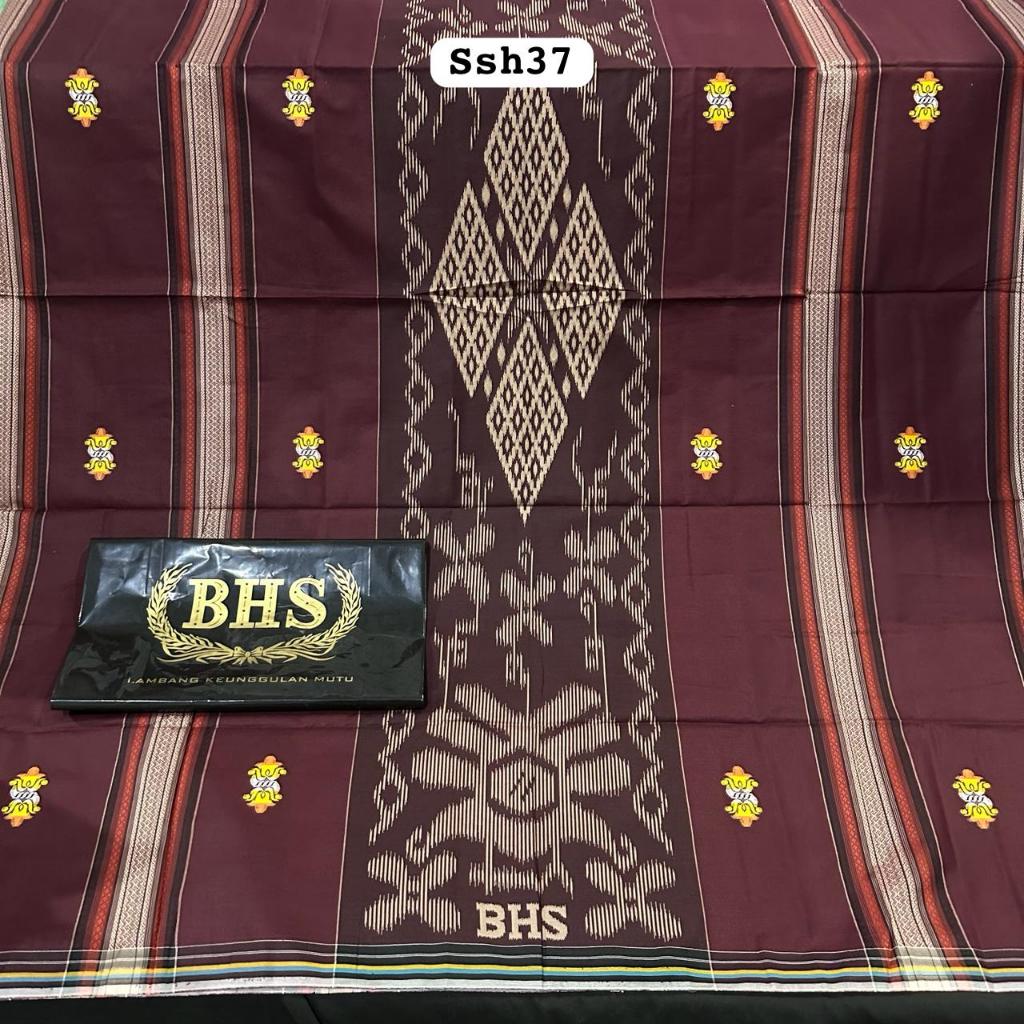 Jual Sarung BHS Classic Gold Songket Copper Afkir SSB SSH SSG SSF | Shopee Indonesia