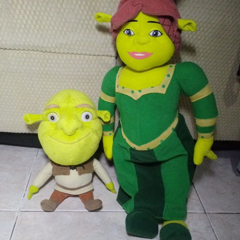 Jual SHREK (versi big head) dan PUTRI FIONA (versi monster) | Shopee ...