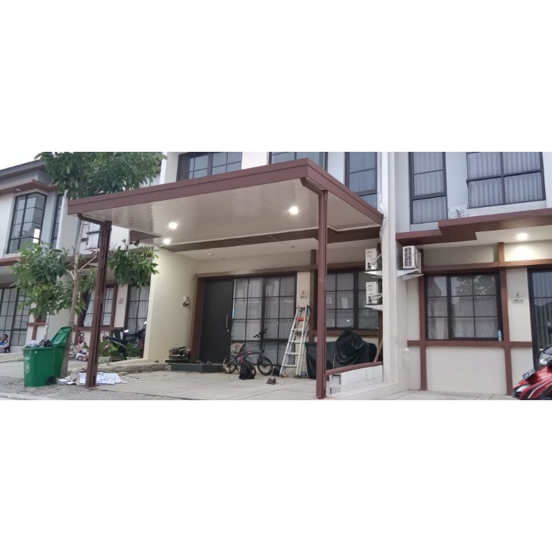 Jual atap alderon singel layer rs + plafon pvc + talang air + risfalang ...