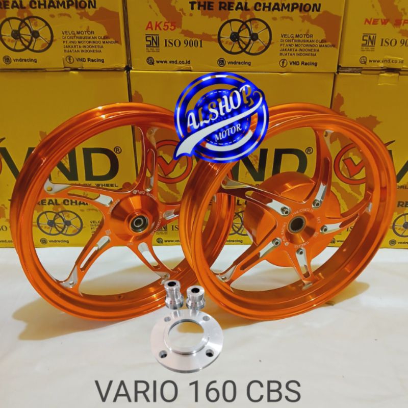 Jual VELG RACING VND V SPEED VARIO 160 CBS 1.85/2.15-14 | Shopee Indonesia