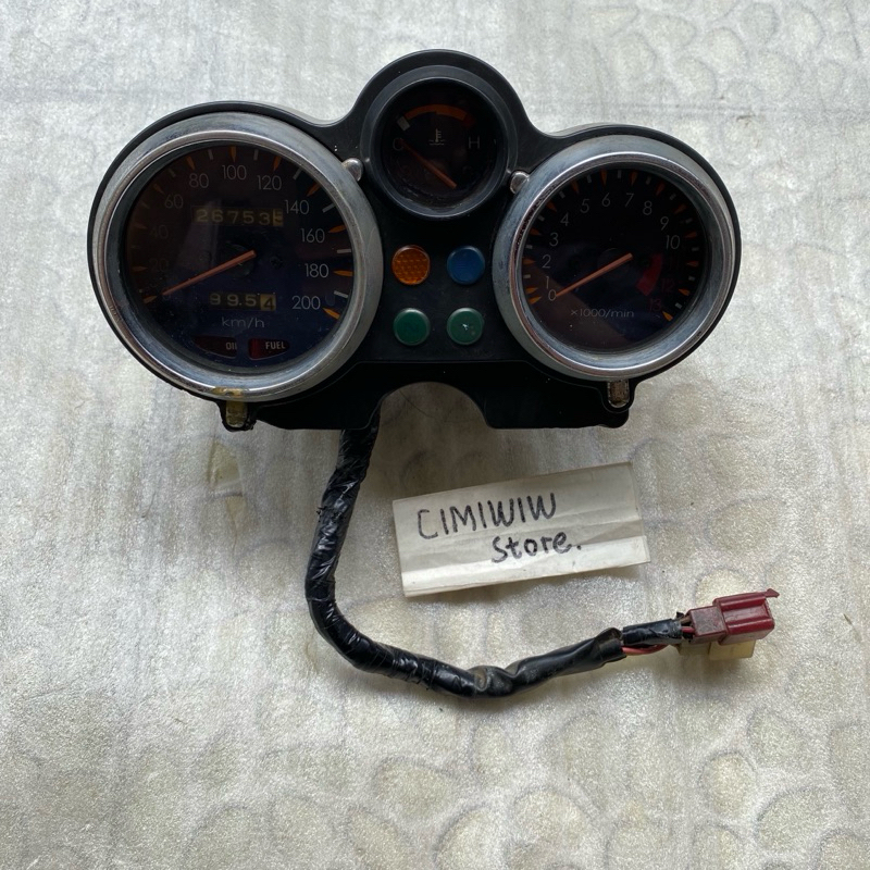 Jual SPEEDOMETER SPIDOMETER KILOMETER NINJA 150 R SS ORIGINAL | Shopee ...