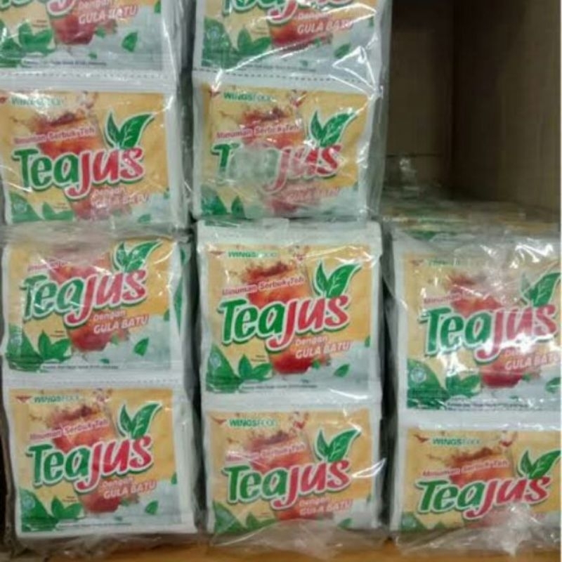 Jual tea jus 1 pak 60 pcs | Shopee Indonesia