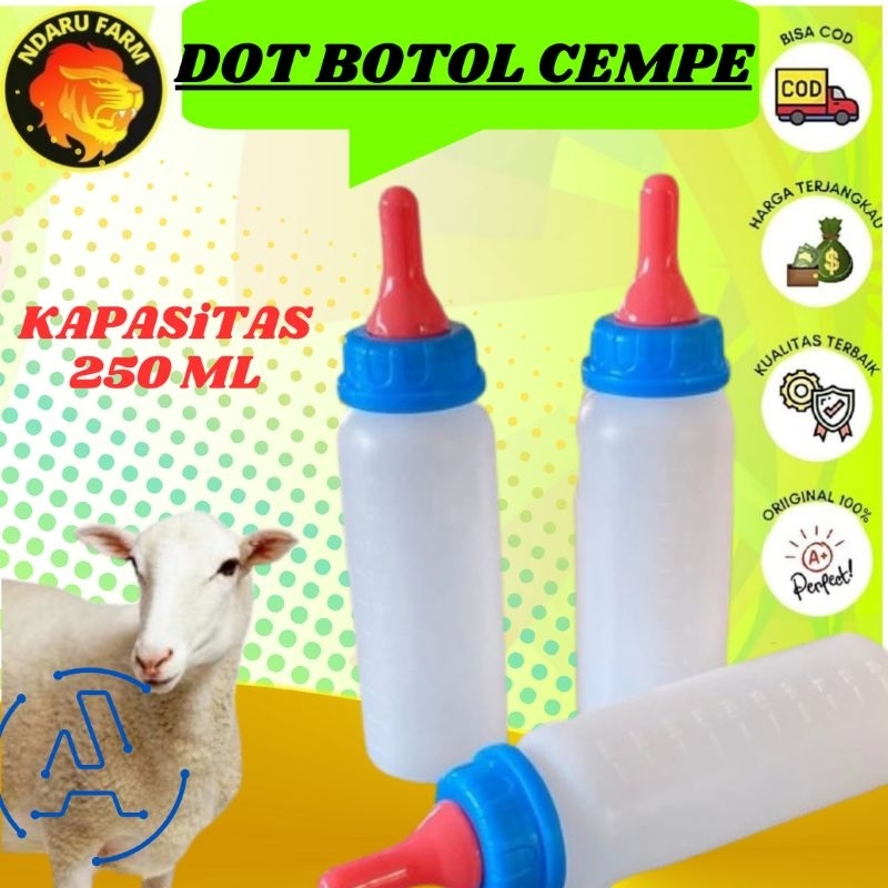 Jual Dot Botol Cempe Anak Kambing Domba Model Terbaru Kapasitas 250ml ...