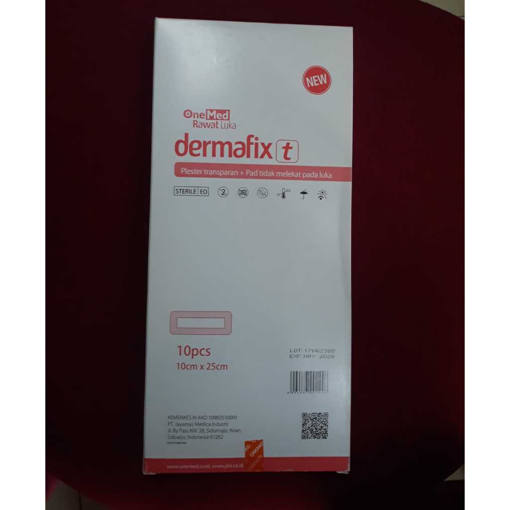 Jual ONEMED DERMAFIX T 1 LEMBAR UKURAN 10 CM X 25 CM | Shopee Indonesia