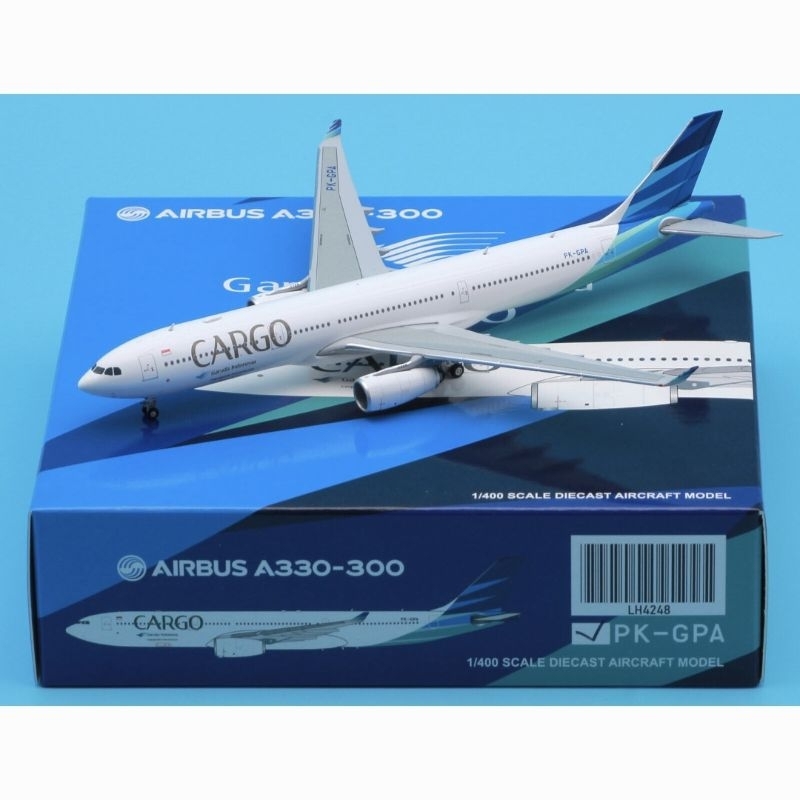Jual 1/400 JC Wings Garuda Indonesia Airbus A330-300 Cargo PK-GPA | Shopee Indonesia