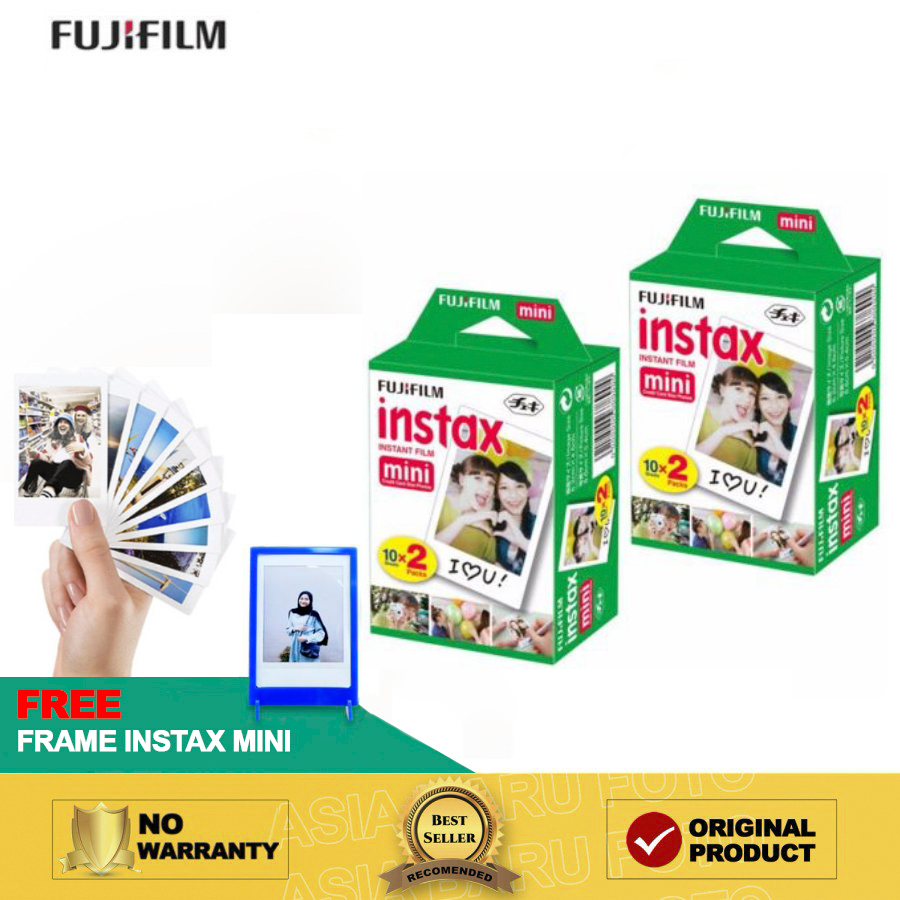 Jual Paper Instax mini Twinpack (2 Pack) | Shopee Indonesia