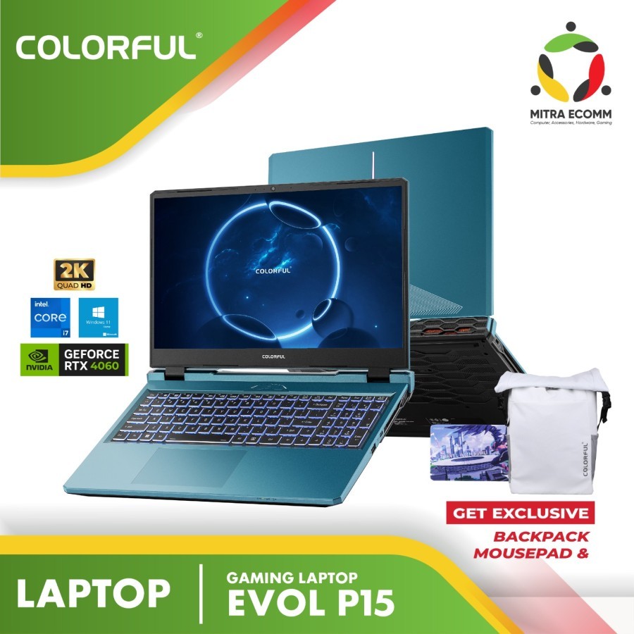 Jual Laptop Gaming COLORFUL EVOL P15-23 i7-13620H RTX4060 512GB SSD ...