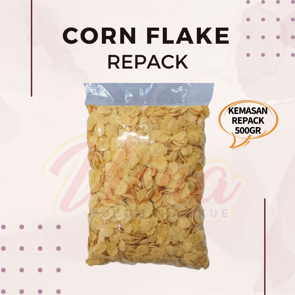 Jual Corn Flake Kemasan REPACK 500gr / Sereal Jagung | Shopee Indonesia