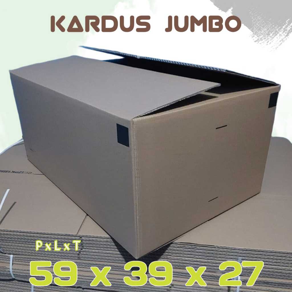 Jual Kardus Packing Besar Jumbo Pindahan Polos Luar Dalam | Shopee ...