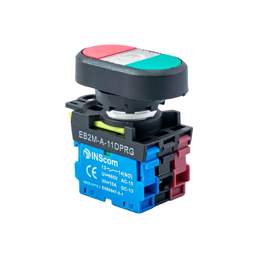 Jual PUSH BUTTON PRESS DOUBLE SAKLAR / PUSHBUTTON CONTROL TOMBOL ON OFF ...