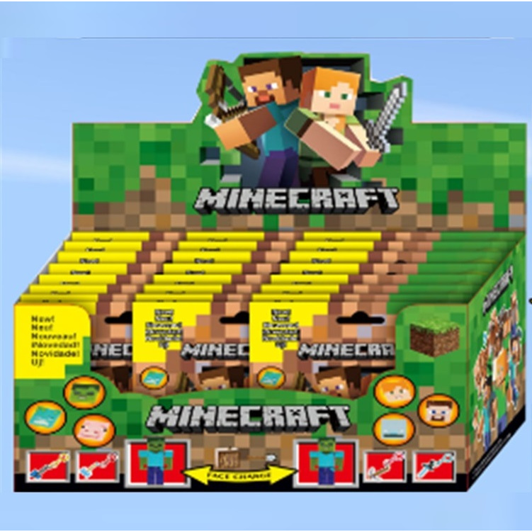 Jual Mainan Kejutan Mine Craft Figure Set Games Mine Craft Surprise ...