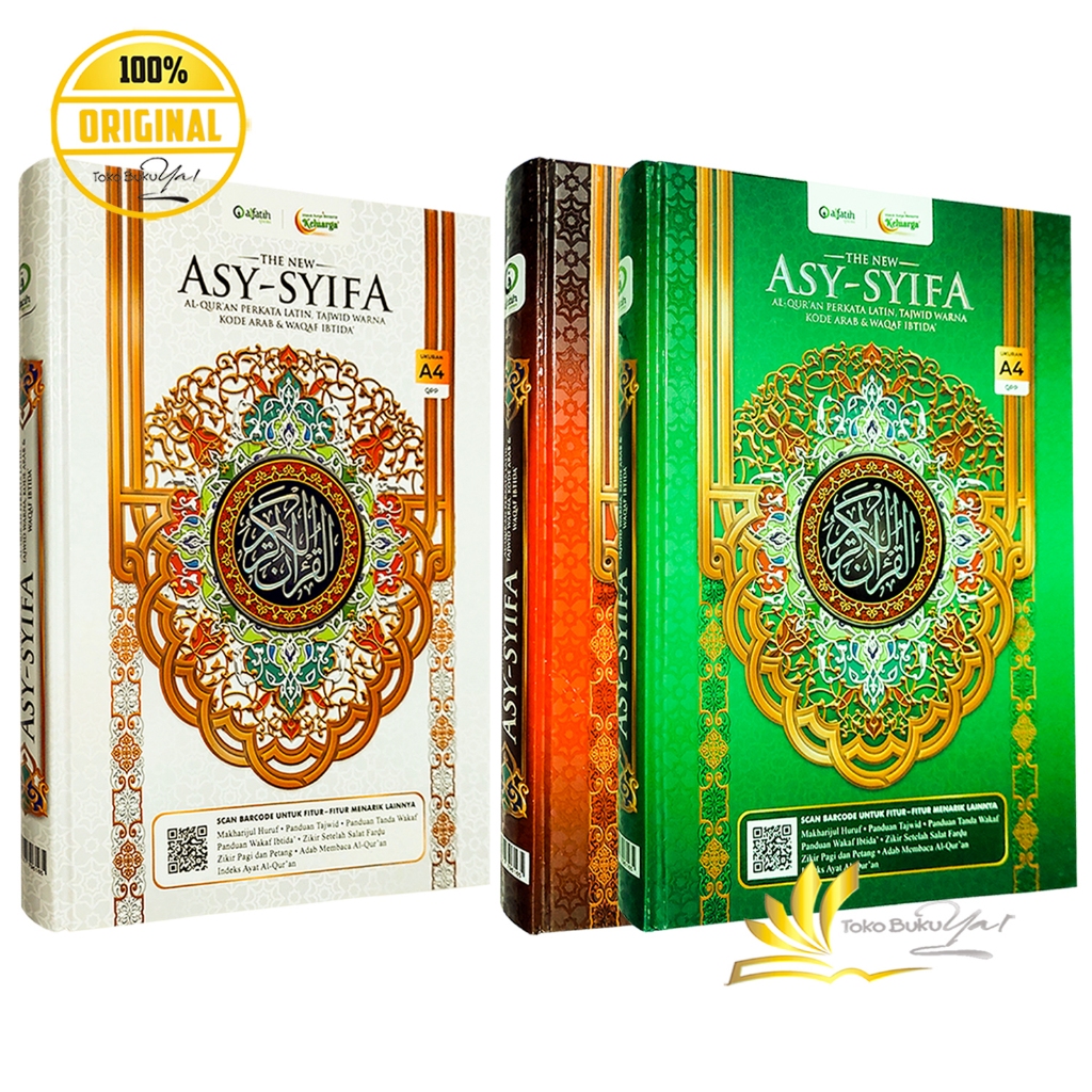 Jual Al Quran Asy Syifa A4 HC Tajwid Perkata Latin - Al Fatih | Shopee ...