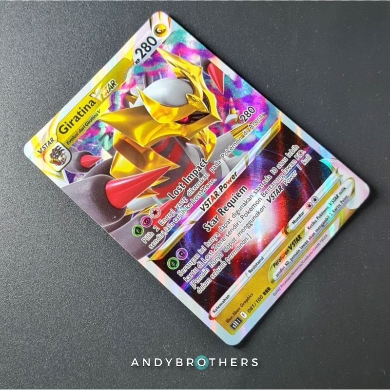 Jual Kartu Pokemon Card GIRATINA VSTAR S11 081/100 RRR TCG Indonesia Original | Shopee Indonesia