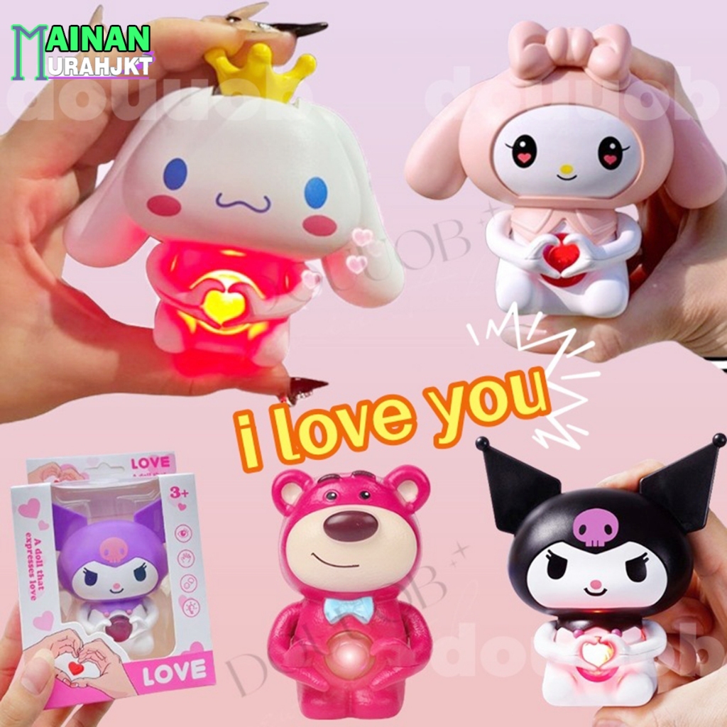 Jual MAINANKEI MAINAN ANAK MURAH ROBOT LAMPU LOVE KUROMI & FRIENDS ...
