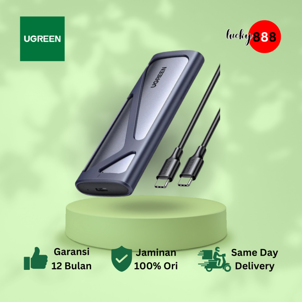 Jual UGREEN SSD Casing Enclosure M.2 NVMe SATA To USB 3.1 / USB C ...