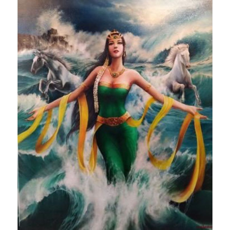 Jual poster cetak gambar ratu pantai selatan 14 ukuran ( 70x100cm ...