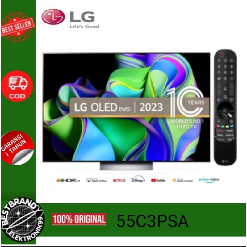Jual LG OLED55C3PSA OLED 55 INCH UHD 4K EVO SMART TV OLED 55C3 C3PSA ...