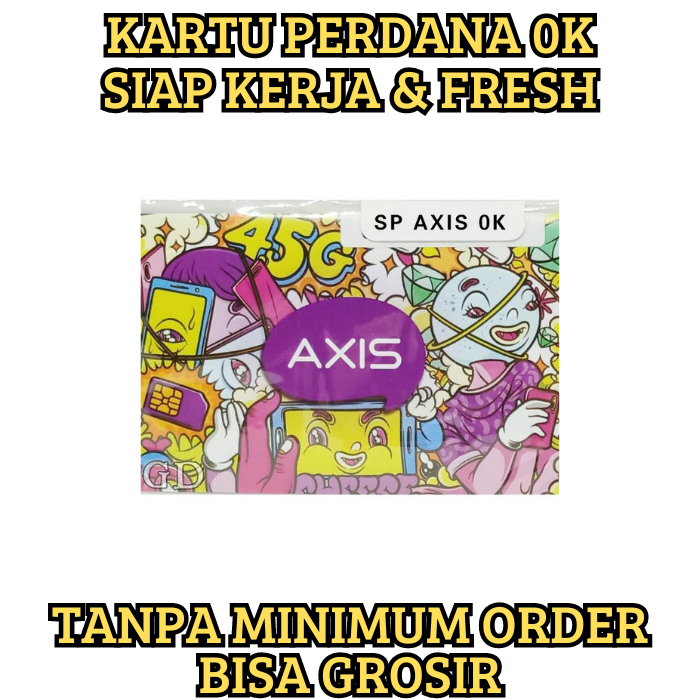 Jual Perdana Axis 0k Kosongan Fresh Kartu Prabayar Nasional | Shopee ...