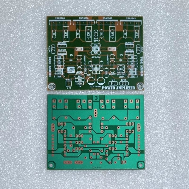 Jual PCB Power Amplifier Horn TOA Pertinak AZS | Shopee Indonesia