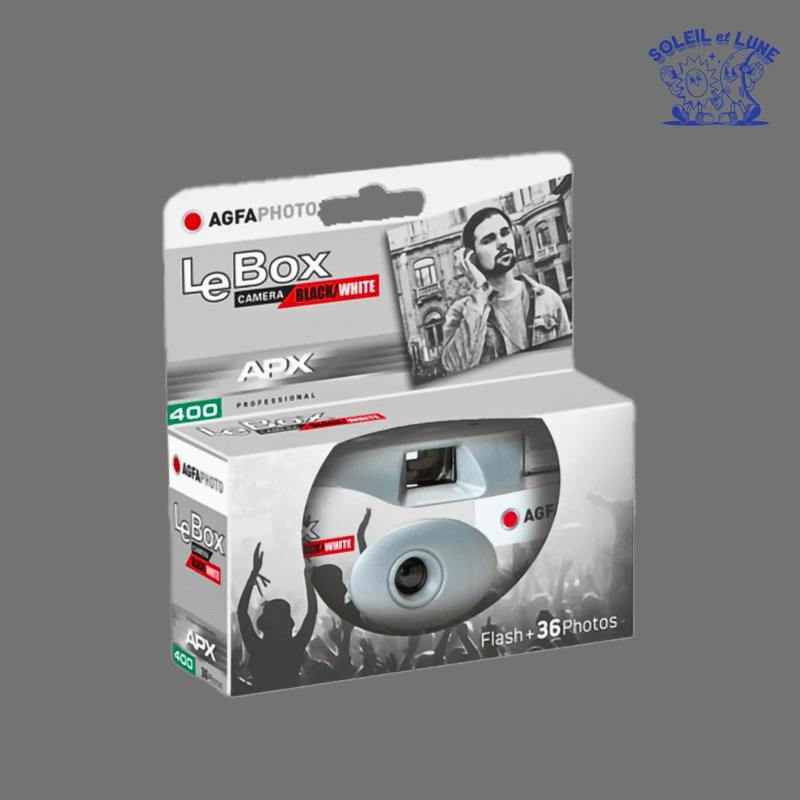 Jual Agfa LeBox Black&White Disposable Camera | Shopee Indonesia