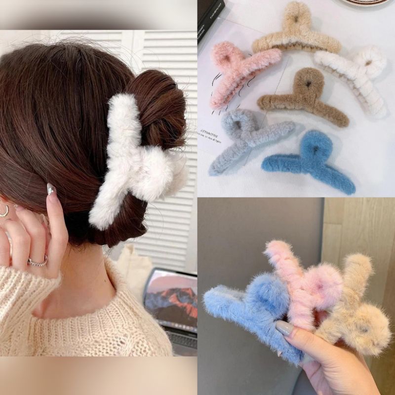Jual ( Beerrysaa ) JEDAI / JEDAY / JEPIT RAMBUT Bulu | Hairpin Korean ...