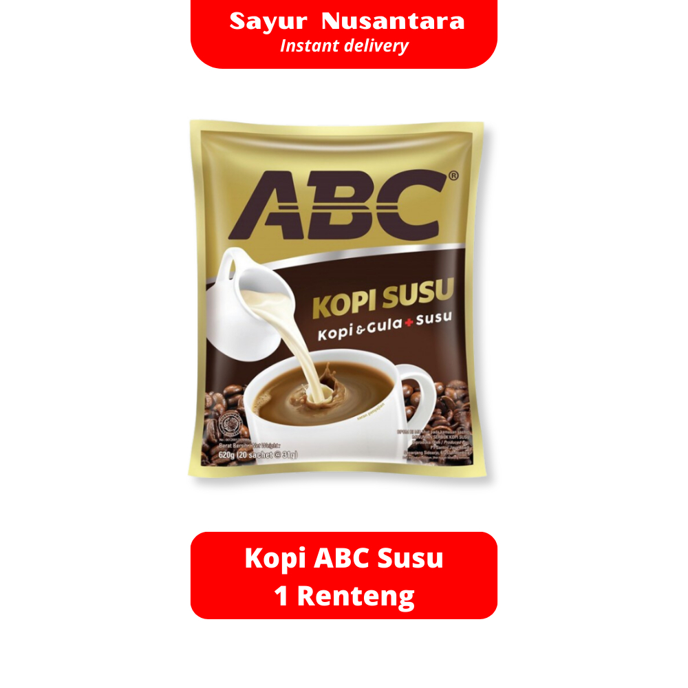 Jual Kopi ABC Susu 1 Renteng - Sayur Nusantara | Shopee Indonesia