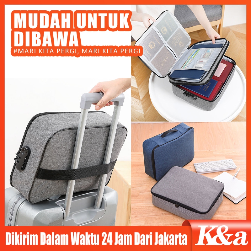 Jual Tas Dokumen / Kotak Penyimpanan / Arsip Koper / Tempat Berkas ...