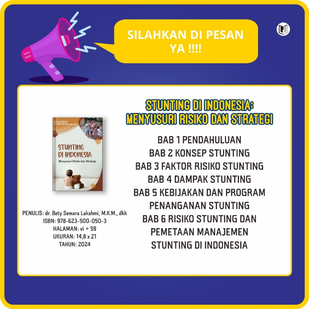Jual STUNTING DI INDONESIA: MENYUSURI RISIKO DAN STRATEGI | Shopee Indonesia