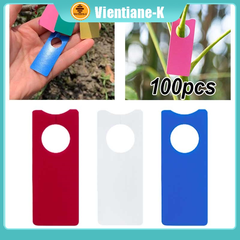 Jual Label Tanaman 100pcs Label Tag Tanaman Waterproof Warna Name Tag Pohon Plant Label | Shopee ...