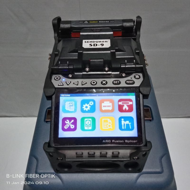 Jual splicer sendun sd-9 / splicer 6 motor / splicer fiber optik ...
