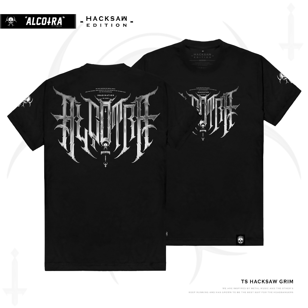 Jual TS HS GRIM // T-SHIRT HACKSAW GRIM // KAOS HACSAW ALCOTRA | Shopee ...