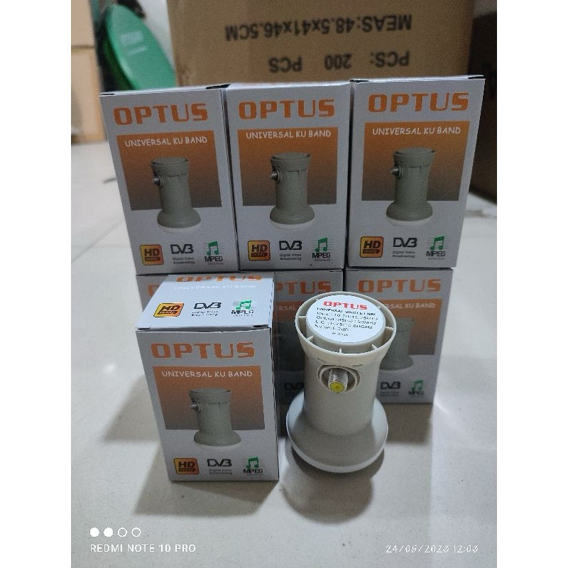Jual LNB OPTUS ORIGINAL (KU BAND) | Shopee Indonesia