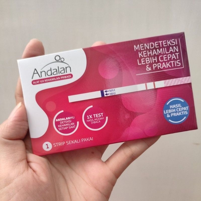 Jual ANDALAN test pack strip tes kehamilan pribadi | Shopee Indonesia