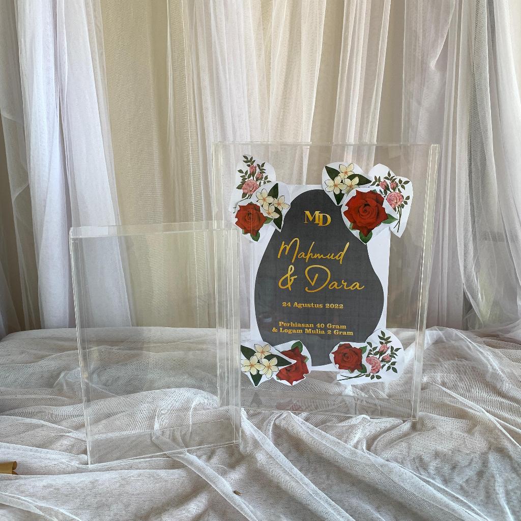 Jual BOX AKRILIK SLIDING MAHAR 20x30x6 | FRAME MAHAR AKRILIK 30x20x6 ...
