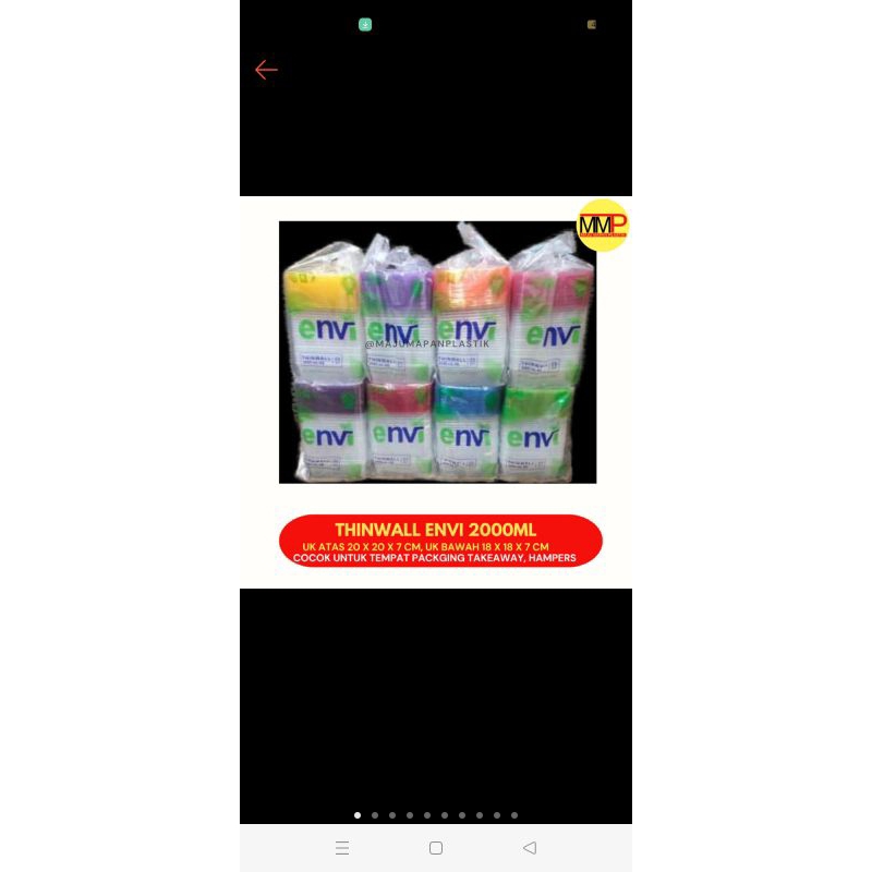 Jual Thinwall ENVI SQ 2000 ML / Thinwall ENVI Warna / Thinwall Takeaway ... Jual Thinwall ENVI SQ 2000 ML / Thinwall ENVI Warna / Thinwall Takeaway ...