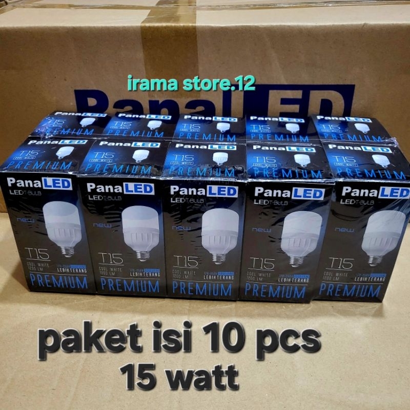Jual Lampu LED Capsul 15 Watt New / Paket 10 Pcs PanaLED Premium / Panaled Velozz By Produk LUBY ...
