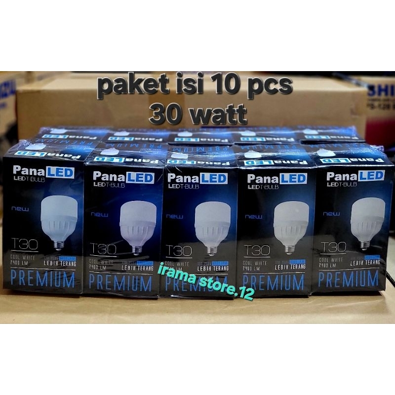 Jual Lampu LED Capsul 30 Watt New / Paket lampu isi 10 pcs / PanaLED Premium By Produk LUBY ...