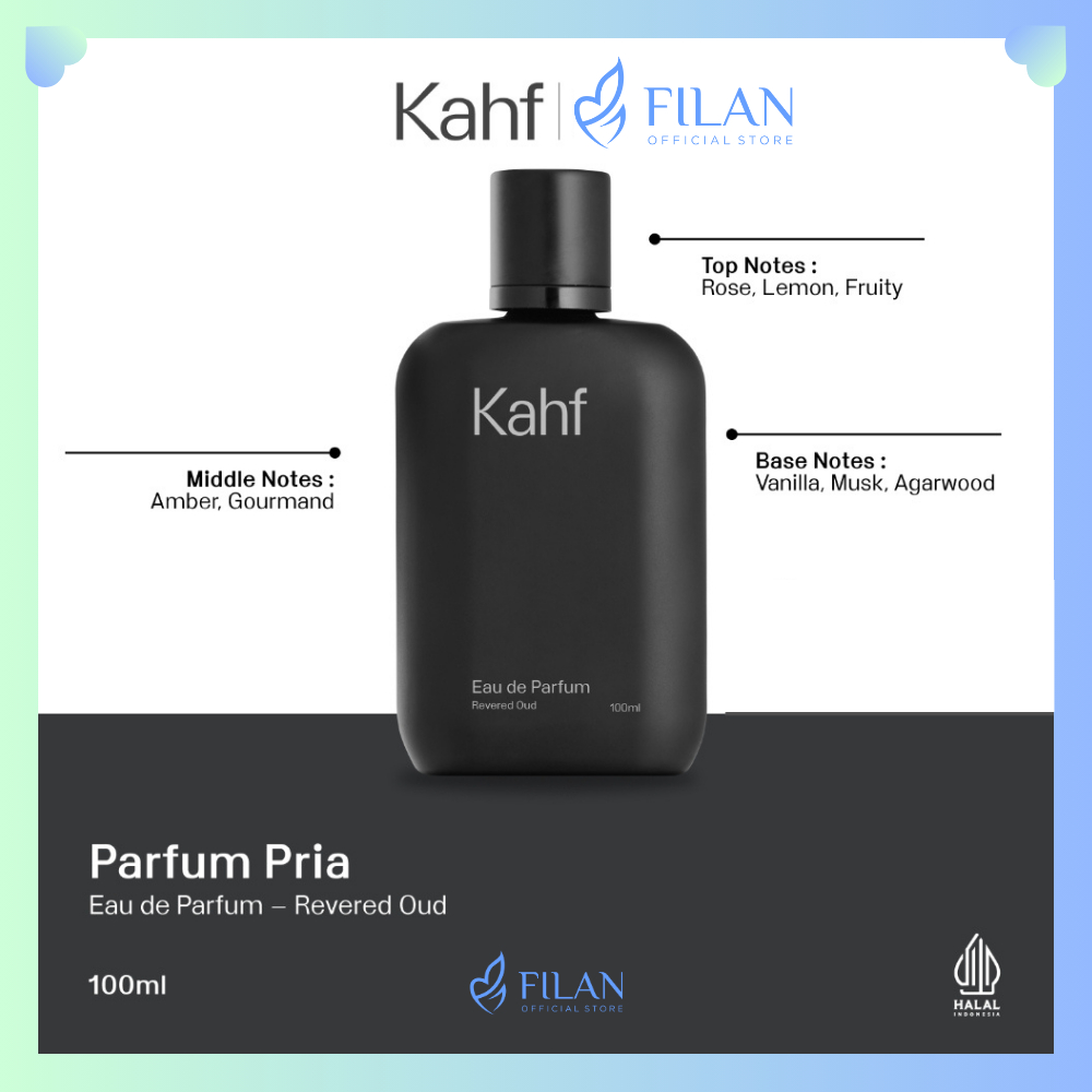 Jual KAHF Parfum Pria Eau De Parfum Revered Oud 100ml | Shopee Indonesia