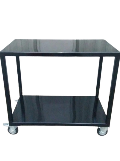 Jual Meja Aquarium Besi Model 2 Alas Dengan Roda Stopper | Shopee Indonesia