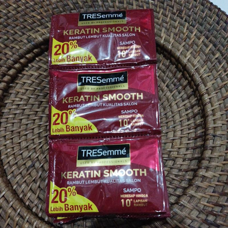 Jual Tresemme shampo sachet 8ml X 12pcs | Shopee Indonesia
