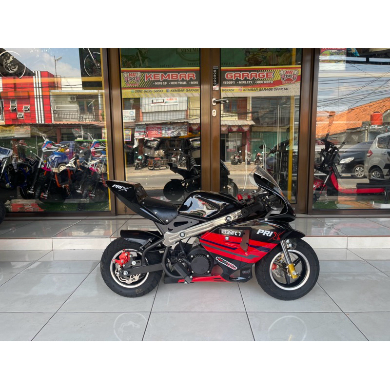 Jual Motor Mini GP Ninja Polini 50cc Matic 2Tak 2024 | Shopee Indonesia