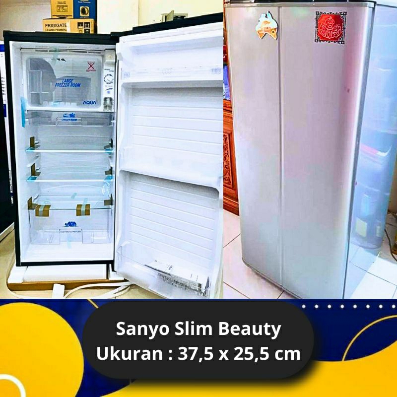 Jual Tutup Frezer Kulkas Sanyo Slim Beauty, Sanyo New Ruby/Rak Kulkas Sanyo Custom | Shopee ...