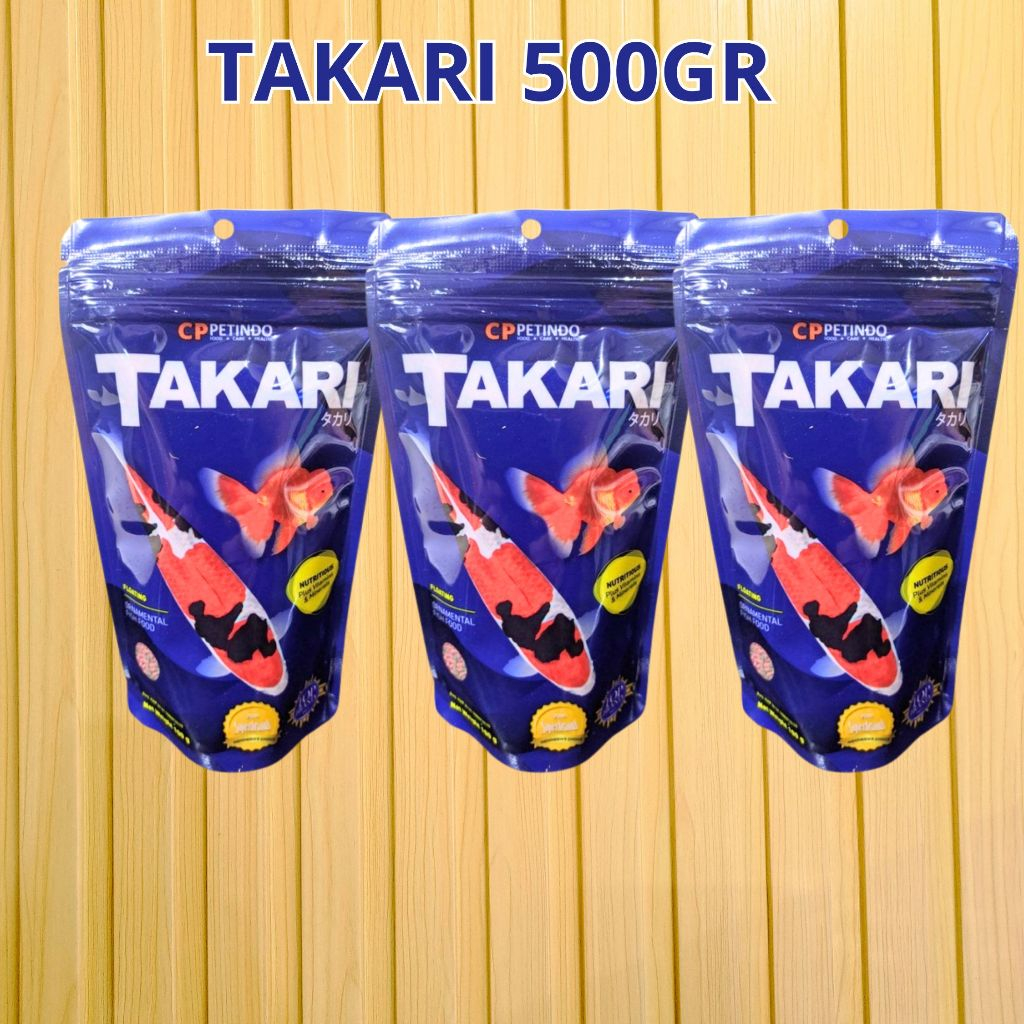 Jual TAKARI FISH 500GR PAKAN IKAN HIAS TAKARI MAKANAN IKAN | Shopee ...